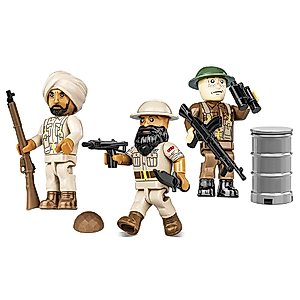 COBI Historical Collection British Special Air Service Figures, Desert Camouflage