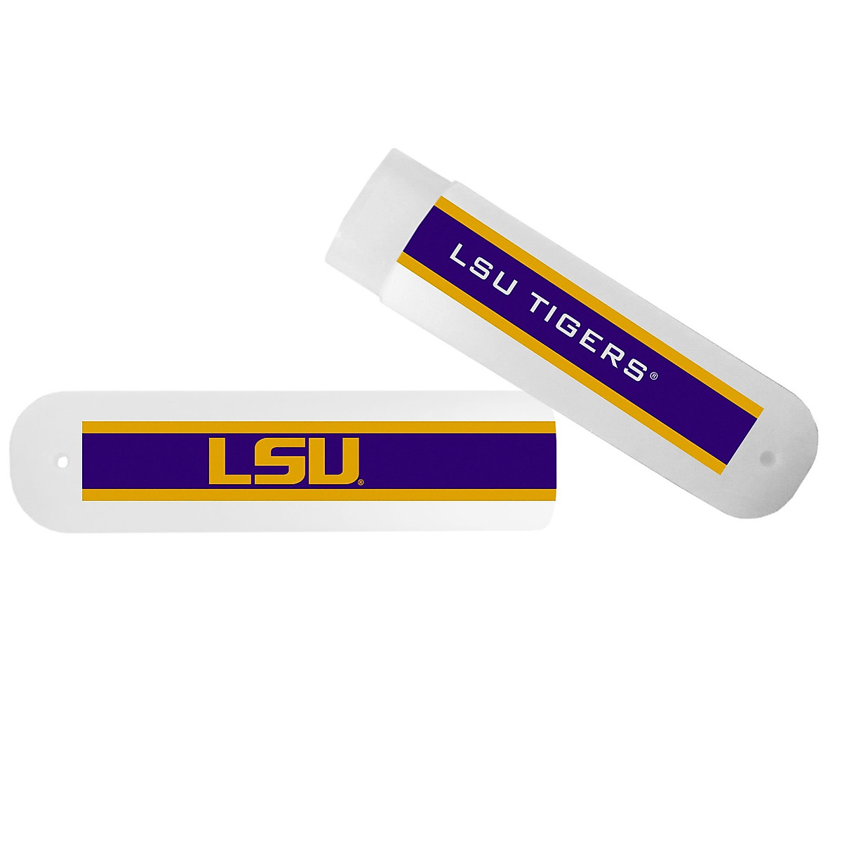 Siskiyou Sports NCAA LSU Tigers Unisex Travel Set Toothbrush and Travel Case, White, One Size