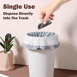 15Pack Disposable Shower Drain Hair Catcher Waterproof Mesh Stickers,Kitchen Sink Drain Strainer,Bathtub Hair Catcher for Drain,Sink Stopper,Bathtub Accessories,Bathroom Necessities (3.54"/9CM)