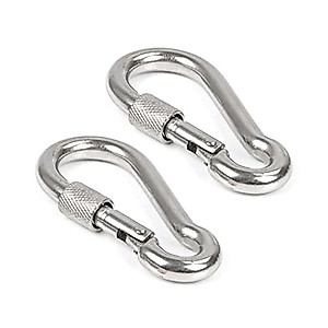 HYXXYY Hammock Straps for Tree, 2pcak Swing Straps Hanging Kit Short Hanging Straps Heavy Duty Tree Strap with Safety Lock Carabiner 440lbs Capacity Used for Exercise Pulley Hammocks Swing Chair