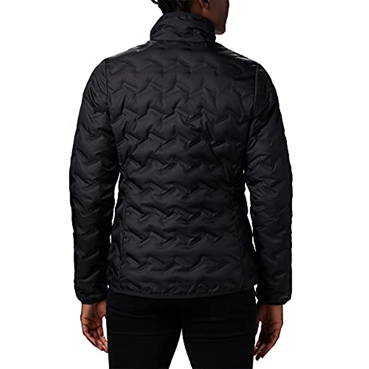 Columbia Women's Delta Ridge Down Jacket, Black, Medium
