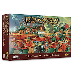 Warlord Games Pike & Shotte Epic Battles Thirty Year's War Infantry Battalia Military Table Top Wargaming Plastic Model Kit 212012001