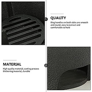 Small Charcoal Grill, Portable Charcoal Grill -Iron Japanese Grill for Camping, Outdoors,Cooking