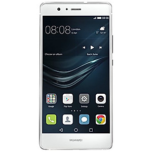 Huawei P9 Lite 16GB VNS-L21 Dual-SIM Factory Unlocked Smartphone - International Version with No Warranty (White)