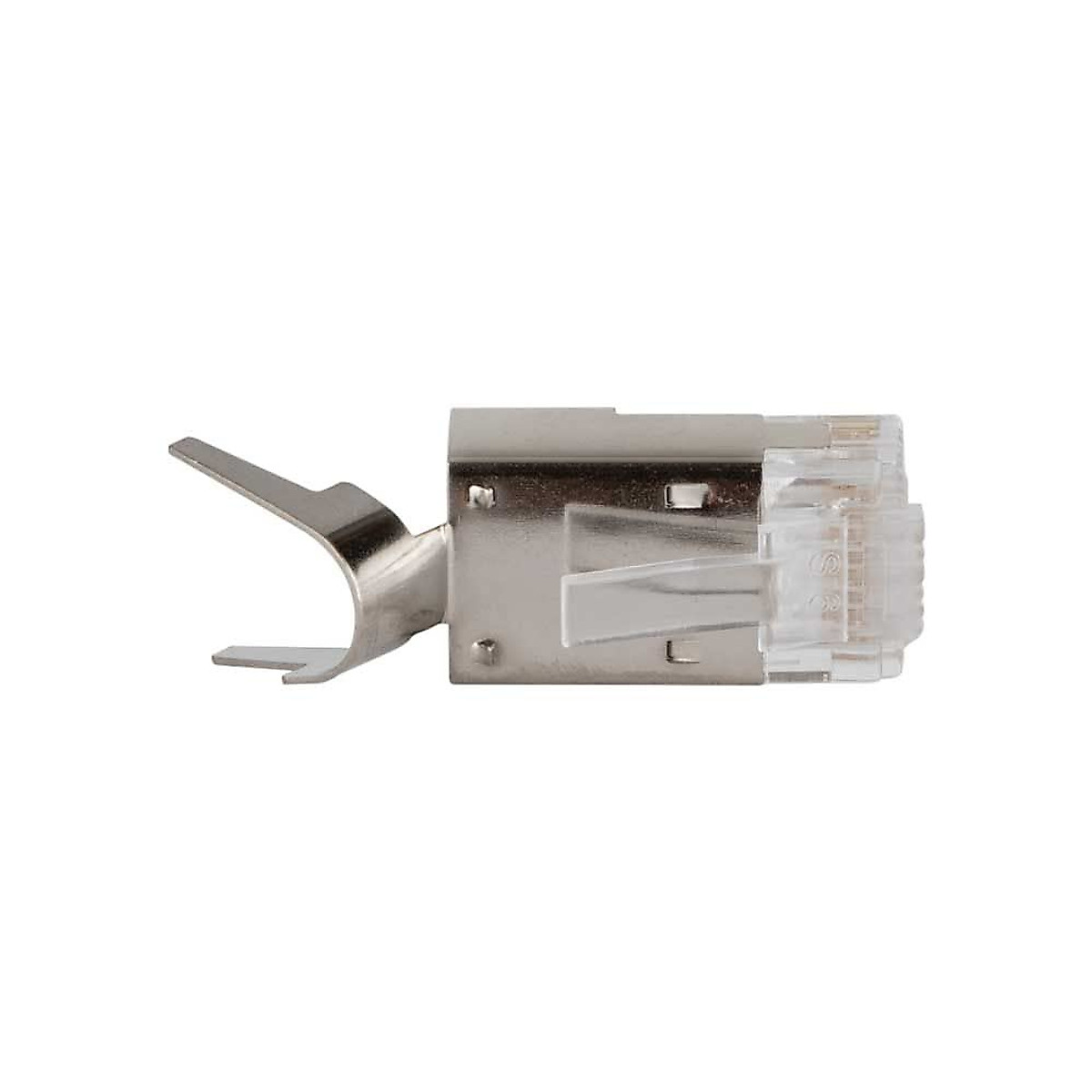 Klein Tools VDV826-754 Modular Data Plug for CAT6A Shielded Cable and Larger Diameter CAT6 Indoor or Outdoor Ethernet Cable, 100-Pack