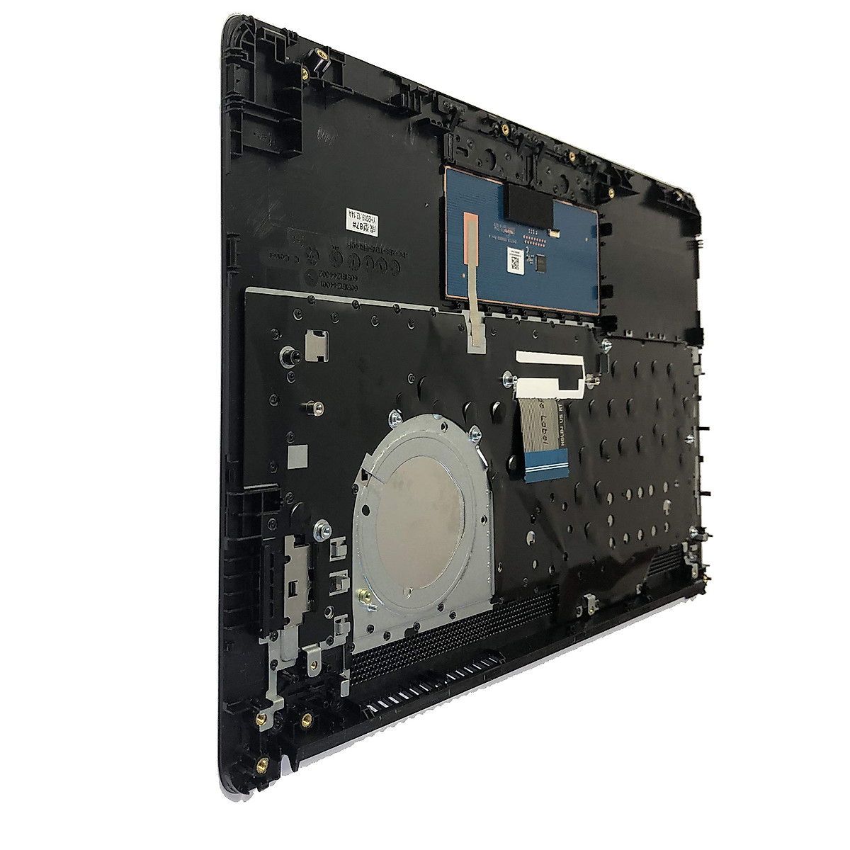 Replacement for HP 14-cm 14T-CM 14Z-CM 14-CK 14-ck 14-cm 14-dg 14q-cs 14q-cy Laptop Upper Case Palmrest Keyboard Assembly Part L23239-001 6070B1306301 Top Cover Black