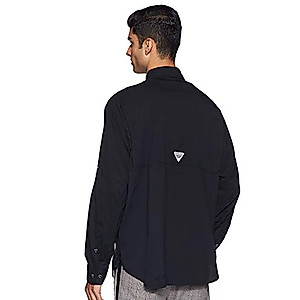 Columbia Sportswear Long Sleeve Tamiami II Shirt BLACK Lg