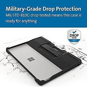 Kensington Blackbelt 2ND Degree Rugged Case for Surface Pro 7, 7+, 6, 5, & 4 - Black (K97950WW)