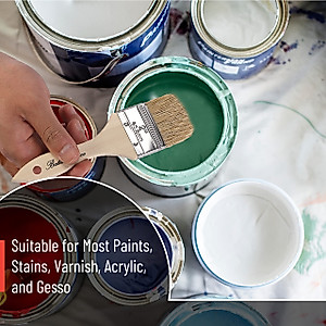 Bates- Chip Paint Brushes, 2 Inch, 9 Pack, Chip Brush, Brushes for Painting, Paint Brushes, 2 Inch Paint Brush, Stain Brushes for Wood, Natural Bristle Paint Brush, Chip Paint Brushes for Paint