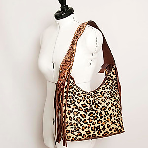 American Darling Hobo Hair-On Genuine Leather Western Women Bag | Handbag Purse | Leather Hobo Bag | Hobo Bags for Women | Hobo Purse | Hobo Wallet | Cute Hobo Bag