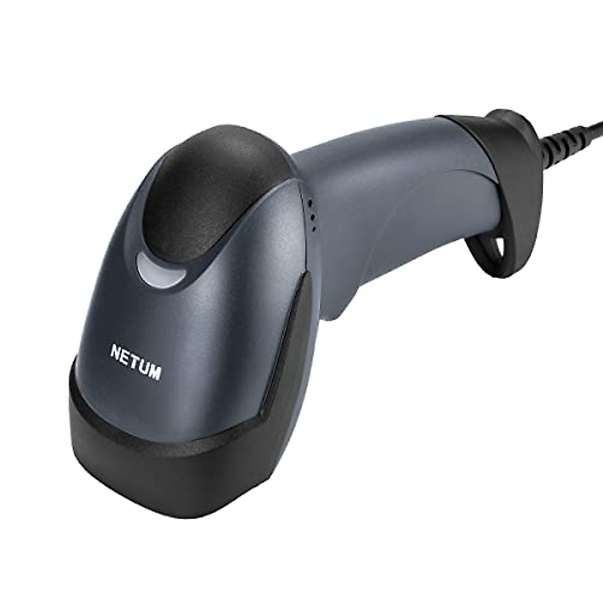 NETUM USB Laser Barcode Scanner, Handheld 1D Wired Bar Code Scanner Scanning UPC EAN Reader Gun Retails for Supermarket, Convenience Store, Warehouse - NT-M1