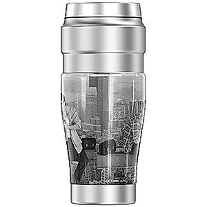 THERMOS Friends Lunch Break Group Photo STAINLESS KING Stainless Steel Travel Tumbler, Vacuum insulated & Double Wall, 16oz