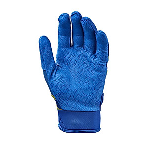 EvoShield Youth Khaos Batting Gloves - Royal Blue, Medium