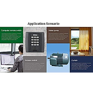 2 Channel WiFi Momentary Inching Relay Self-Locking Switch Module Smart Life/Tuya APP Control WiFi Relay Module for Garage Door Opener, DC 7-32V WiFi Relay Switch Compatible with Alexa Goolge Home