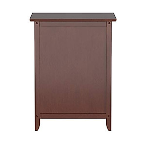 Winsome Wood Eugene Accent Table, Walnut