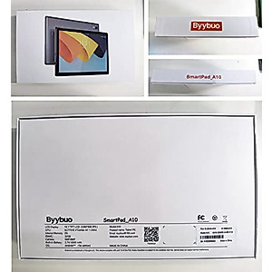BYYBUO SmartPad A10_L Tablet 10.1 inch Android 11 Tablets, 32GB ROM Quad-Core Processor 5000mAh Battery, 1280x800 IPS HD Touchscreen 5MP+8MP Camera, Bluetooth,WiFi (Grey)