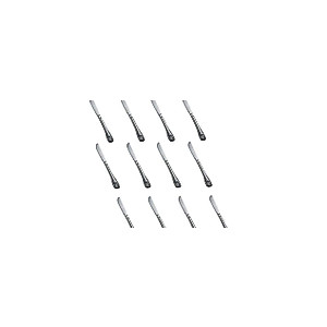 Winco 0006-08 Dinner Knife, Stainless Steel, Extra Heavy Duty, Mirror Finish, Toulouse - Dinner