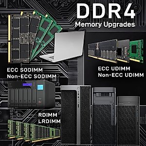 NEMIX RAM 128GB (4X32GB) DDR4 2666MHZ PC4-21300 2Rx4 1.2V CL19 288-PIN ECC RDIMM Registered Server Memory KIT