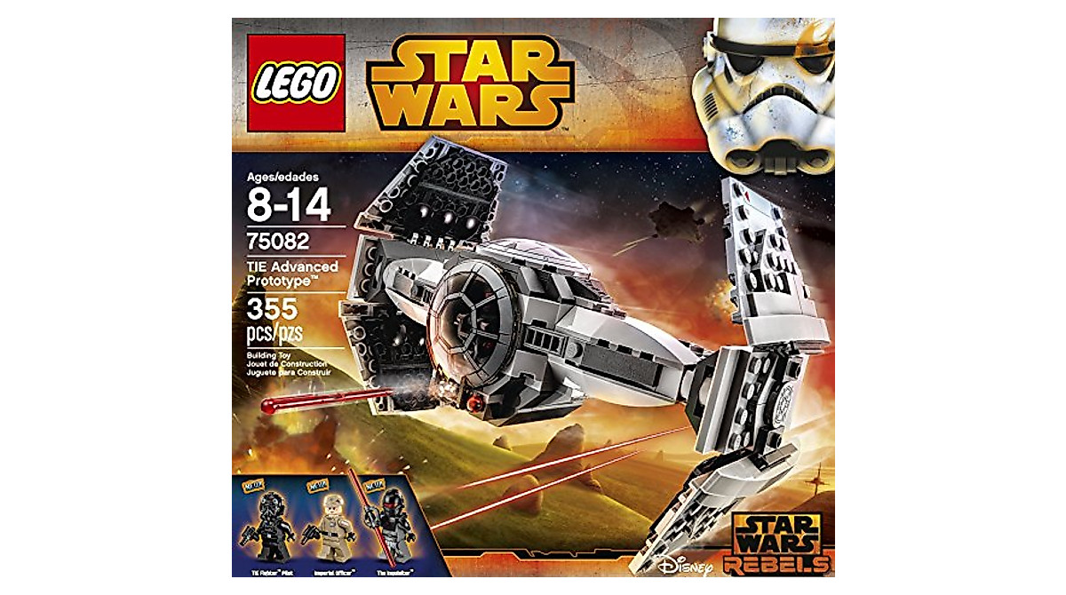 LEGO Star Wars TIE Advanced Prototype Toy - Build & Collect