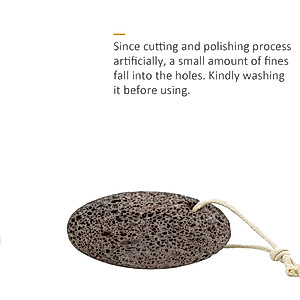 2X Lava Pumice Stone for Foot Scrubber, Foot Pumice to Remove (Random Color and Shape)