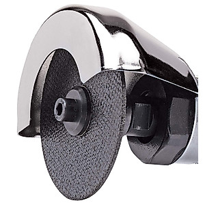 Eastwood Rockwood 3 in. Air Cut Off Tool Pneumatic With Wheel Grinder Sheet Metal Cutter Heavy Duty Reversible Air Utility Power Metal Cut Off Tool Kit Air Push Metal Cutting Tool