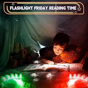 CALIFORNIA CADE ELECTRONIC Finger Lights- 50Pcs Party Favors-Bachelorette Party Favors - Party Supplies for Parties Cheering Novelty Toys for Kids, Adult