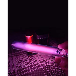 Rare Luminous Gases Element Collection, 99.999% Purity, Including Helium, Neon, Argon, Krypton, Xenon, Nitrogen, Oxygen, Carbon Dioxide, Air, for Collection, Display, Teaching, Gift, Pack of 9