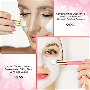 3 Pieces USB Mini Portable Fans Rechargeable Electric Handheld Air Conditioning Lash Shampoo Brushes Nose Blackhead Facial Cleaning Brush Plastic Wash Bottle (Pink)