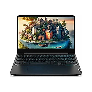Lenovo IdeaPad Gaming 3 15.6" FHD Laptop, AMD Ryzen 5 4600H up to 4.00 GHz, 6 Cores, 16GB RAM, 512GB SSD+1TB GTX 1650 Ti, WiFi, HDMI, Black, Windows 10, EAT Cloth