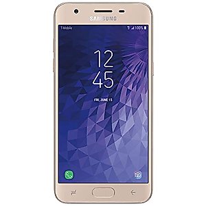 Samsung Galaxy J3 Star 16GB J337T 5.0" HD Display Android 8.0 4G LTE T-Mobile Smartphone - Gold (Renewed)