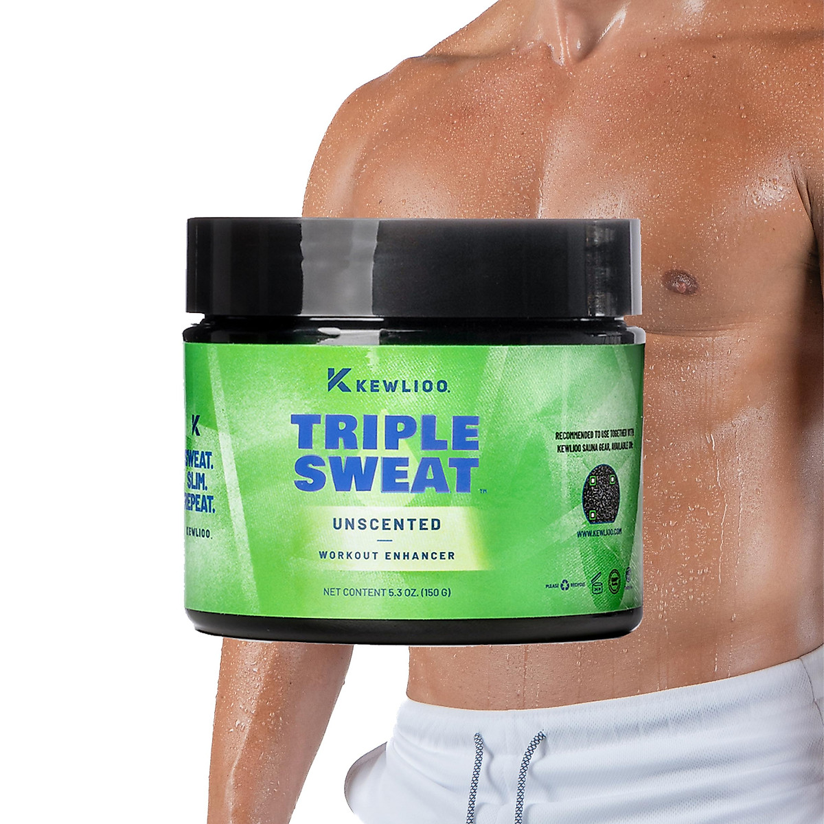 Kewlioo Triple Sweat Workout Enhancing Cream - Unscented
