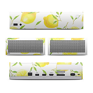 Head Case Designs Officially Licensed Katerina Kirilova Lemons Patterns Vinyl Sticker Gaming Skin Decal Cover Compatible With Xbox Series S Console