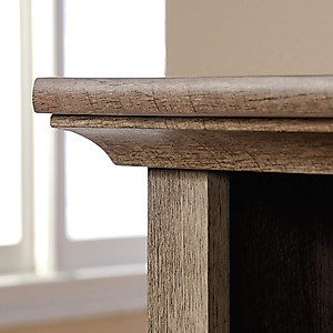 Sauder Cannery Bridge Media Fireplace, for TVs up to 60", Lintel Oak finish