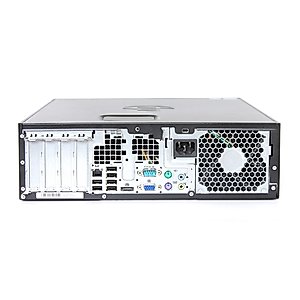 HP Elite Desktop Computer Tower PC, Intel Core i5, 4 GB Ram, 500 GB HDD (Upgrades Available) WiFi, DVD-RW, Complete PC with 17" Monitor, K.B & Mouse, Windows 10 (Renewed)