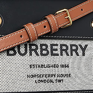BURBERRY Shoulder Bag, Black/tan