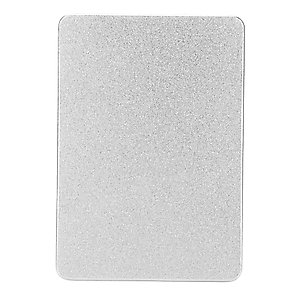 Septpenta NGFF M Key to M.2 NVME SSD Enclosure, High Speed Signal Enhancement Technology, NVME NGFF to SFF 8639 Adapter, with Switch Indicator Function Supports NVMe SSD and SATa NGFF SSD(White)