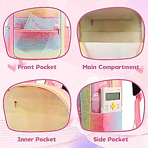 Ouryec Toddler Backpack for Girls Kids,Preschool Bookbag School Backpack for Kindergarten Elementary,Ideal Girls Classic School Backpack