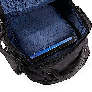 ORIGINAL PENGUIN Backpack, Black, 19"