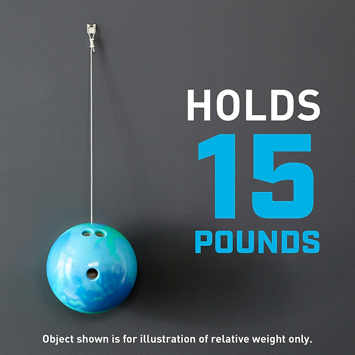 3PH15M-5ES Claw Drywall Picture Hangers & Markers, Holds 15-Lbs, 5-Pk. - Quantity 1