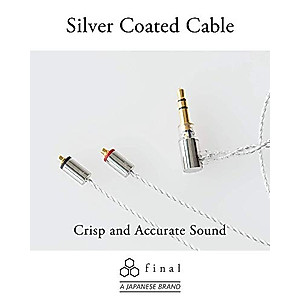 Final E5000 High Resolution Sound Isolating In-Ear Headphones Earphones