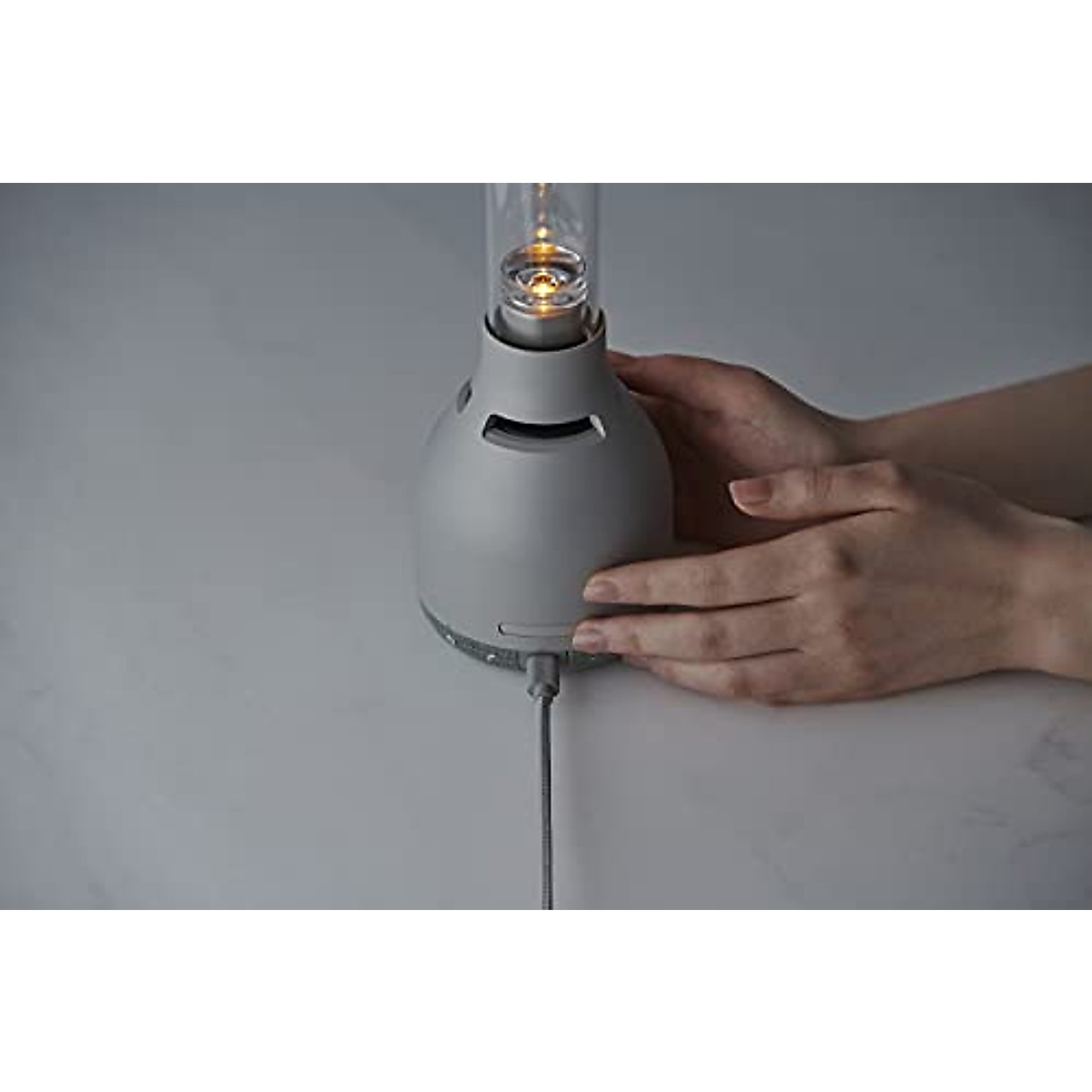 Sony LSPX-S3 Glass Sound 360 Degrees All Directional Speaker with Candle-Like LED Illumination, 8 Hour Battery, and Bluetooth