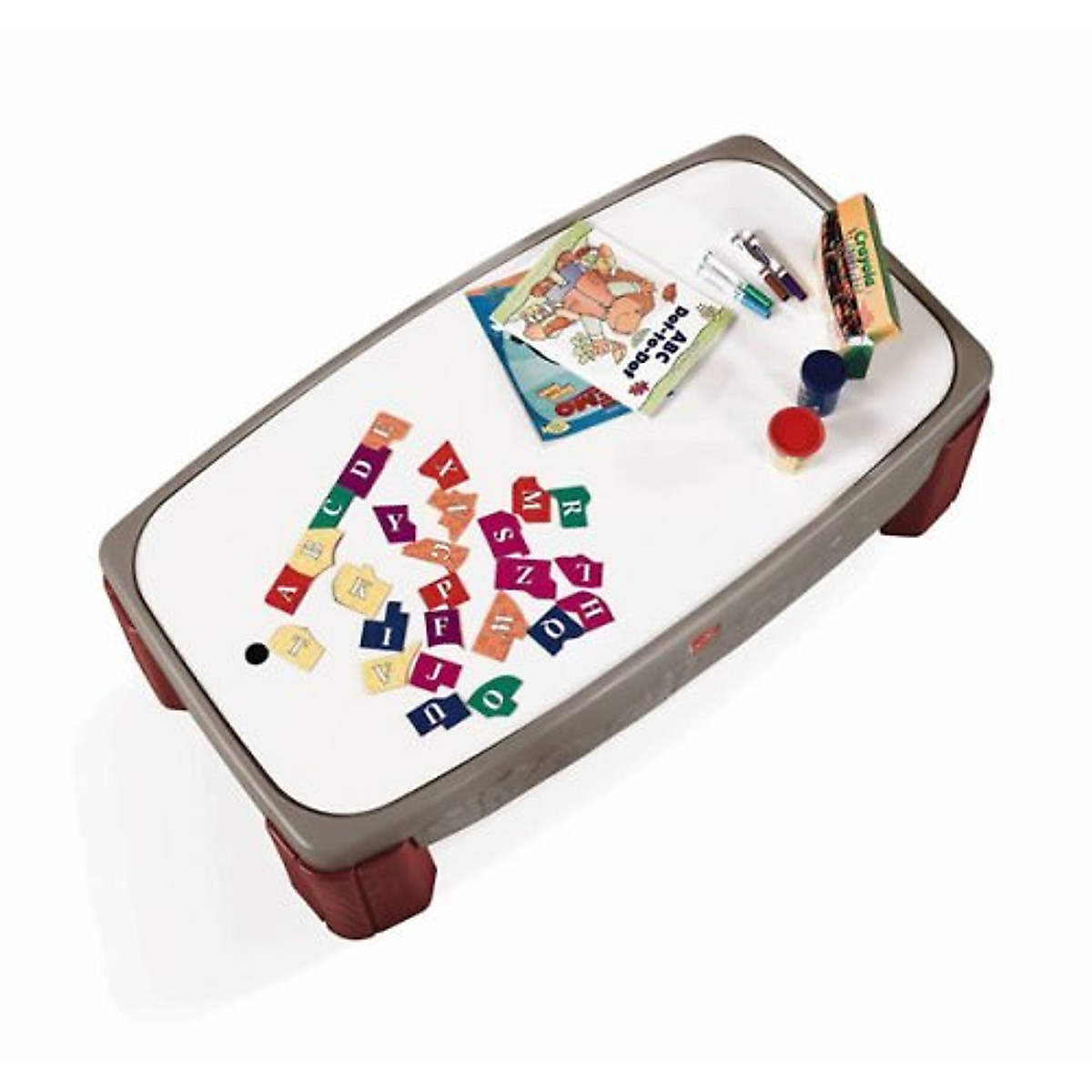 Step2 Deluxe Canyon Road Train & Track Table, Silver, 47.00 x 47.00 x 16.00 Inches (754700)