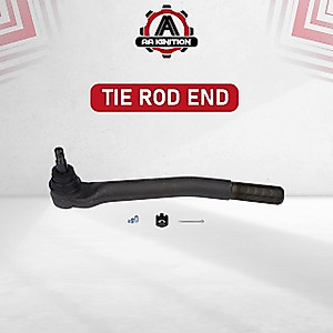 Replacement Tie Rod End - ES80754 - Compatible with Ford Vehicles - 2005, 2006, 2007, 2008, 2009, 2010, 2011, 2012, 2013, 2014, 2015, 2016 F-250 Super Duty, F-350 Super Duty - Front Left Outer Tie Rod
