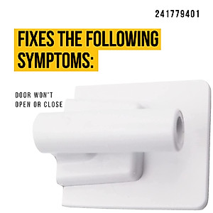 Upgraded 241779401 Door Hinge Pin - Compatible Frigidaire Electrolux Kenmore Refrigerator Parts - Replaces AP4393564 1512662 PS2358752 - Made of Durable Materials