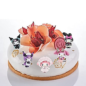 Anime Figure Toys Anime Cake Toppers Cute Room Decor PVC Model Dolls Cute Action Figure Statues (melo-Kuro 5pcs)¡­