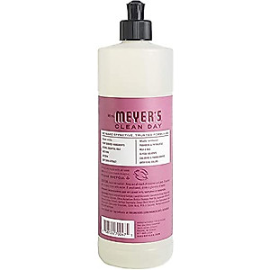 MRS. MEYER'S CLEAN DAY Liquid Dish Soap, Biodegradable Formula, Mum, 16 Fl Oz. (Pack of 3)