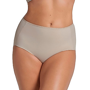 Leonisa Seamless High Waisted Hipster for Women No Show Womens Underwear Beige