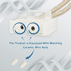 Flat Igniters 5303935066 Gas Range Oven Igniter Replacement for Electrolux Frigidare Kenmore Gibson Tappan WB2X9998 Norton-501A AP2150412 PS470129 WCI-5303935066 41-204 IGN-4 IGN-5 IGN-8 5303937521