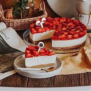 RAYNAG 40-Piece Kids Bento Box Food Picks Mini Cute Cartoon Plastic Fruit Toothpicks, Adorable Eye-style Lunchboxes Picks