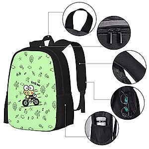 Kerop-pi Large Backpack Personalized Laptop Ipad Tablet Travel
